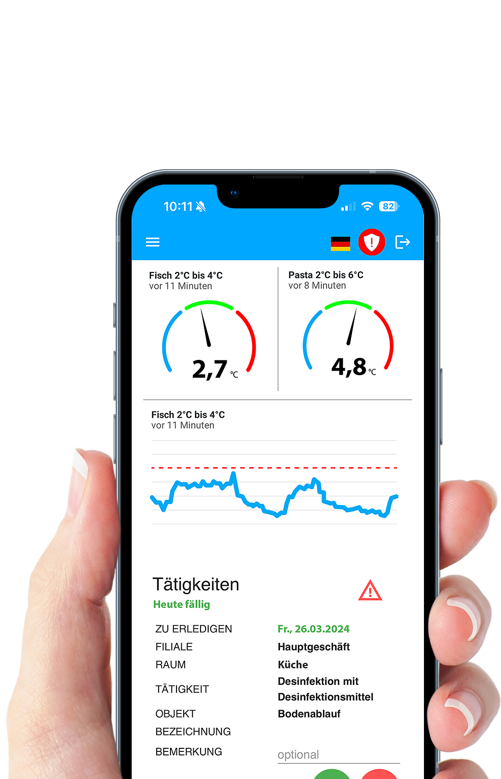 DIE HACCP APP - Qualitätssicherung ganz einfach digital! - DIE HACCP APP